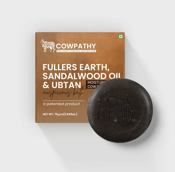 Cow dung Soap Ubtan - Sandal wood – Cowpathy